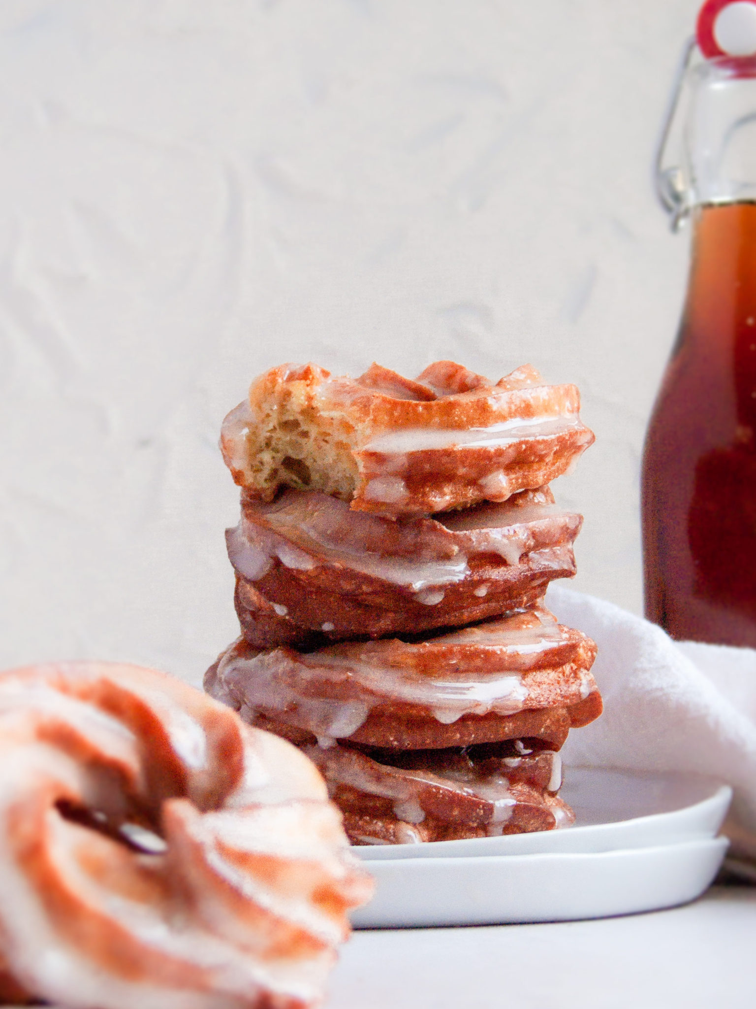 Maple Crullers - Dishing with Delaney