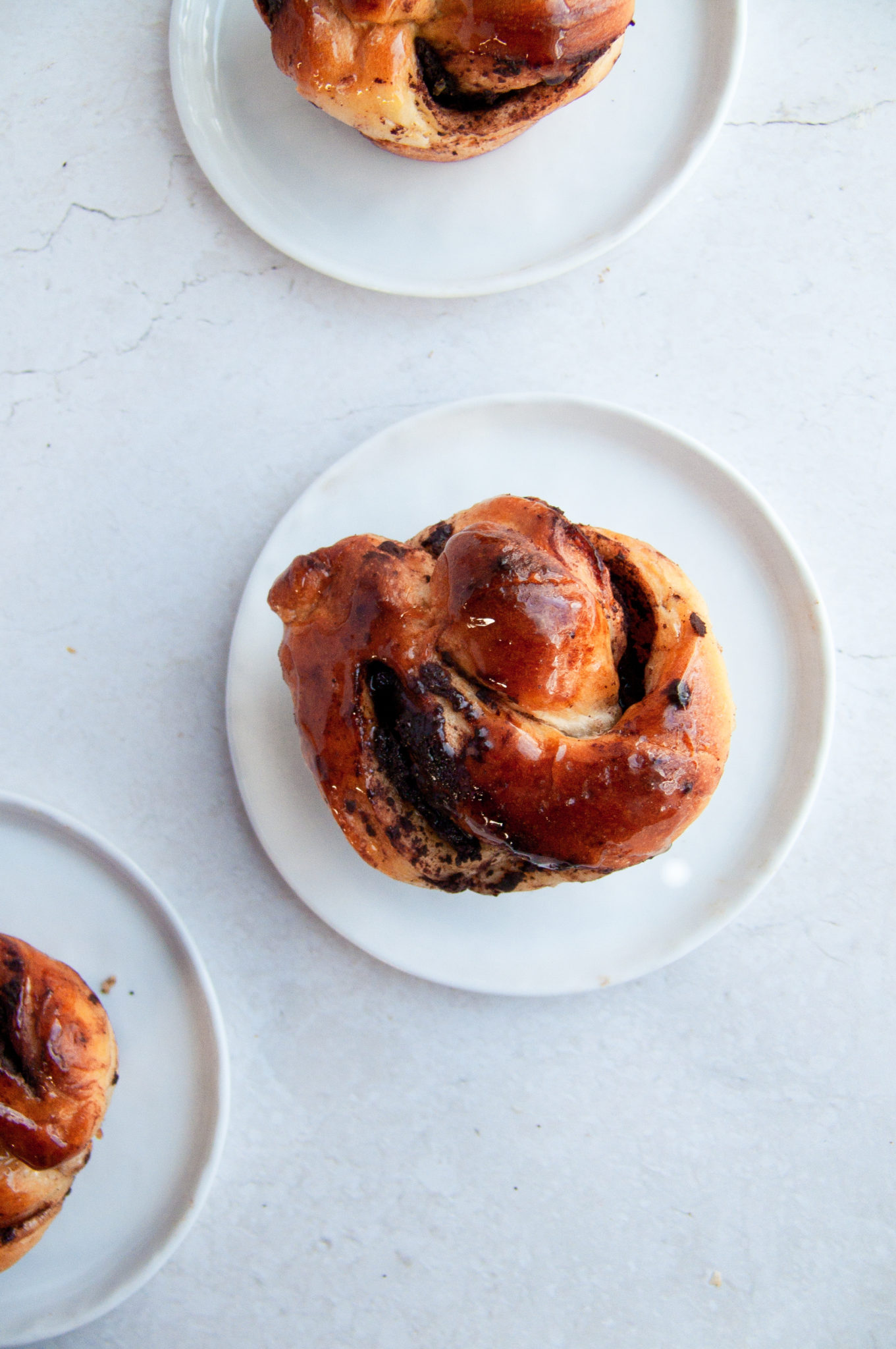 Chocolate Orange Buns - Dishing with Delaney