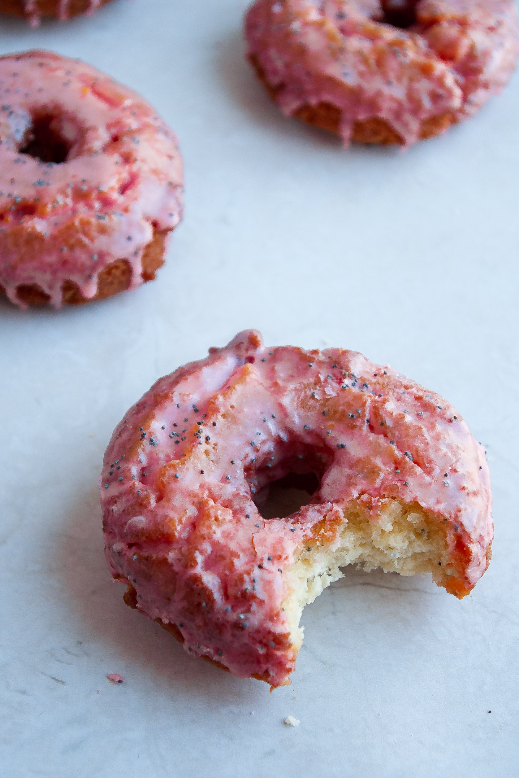 Blood Orange Doughnuts - Dishing with Delaney