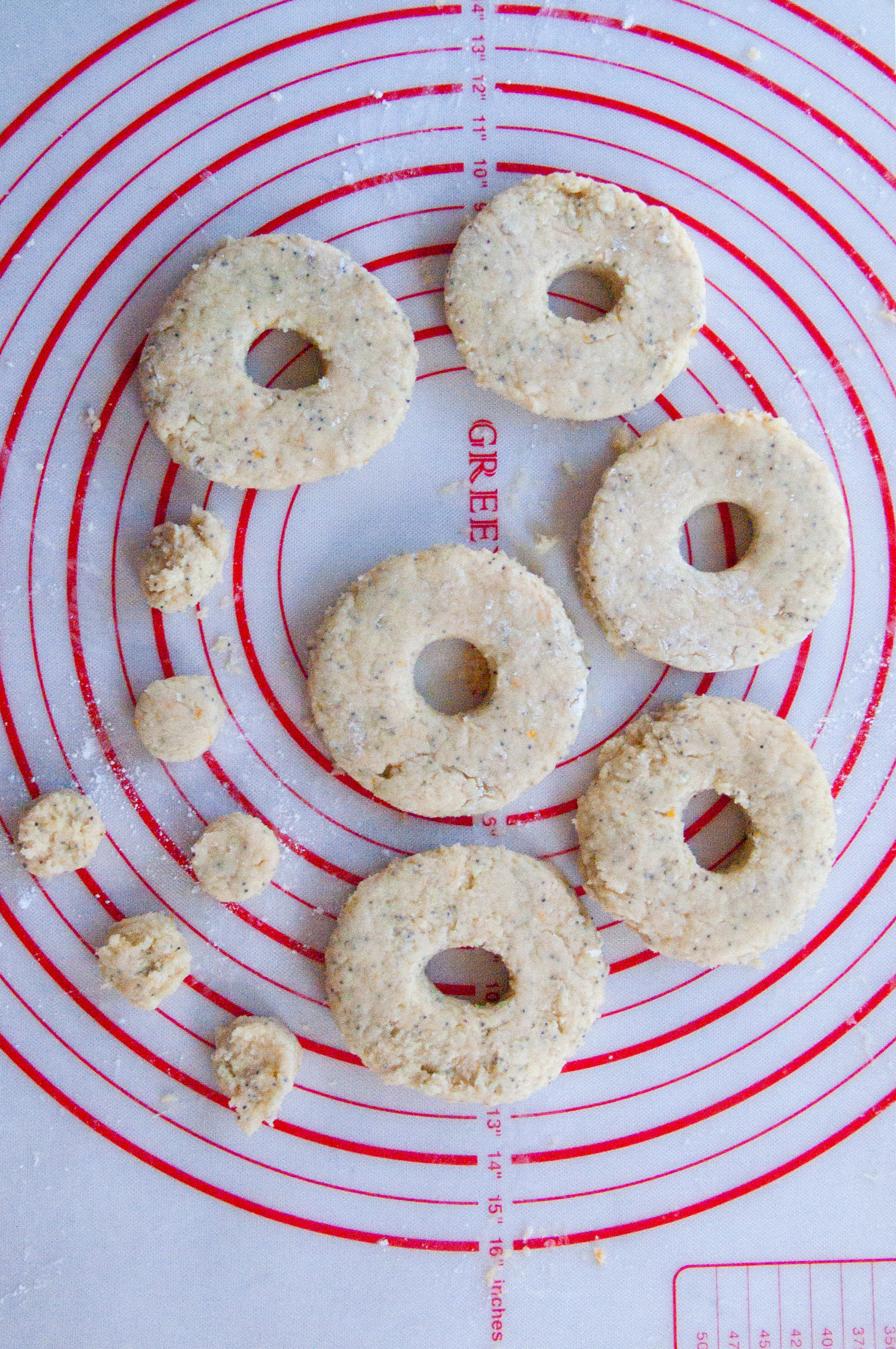 Blood Orange Doughnuts - Dishing with Delaney